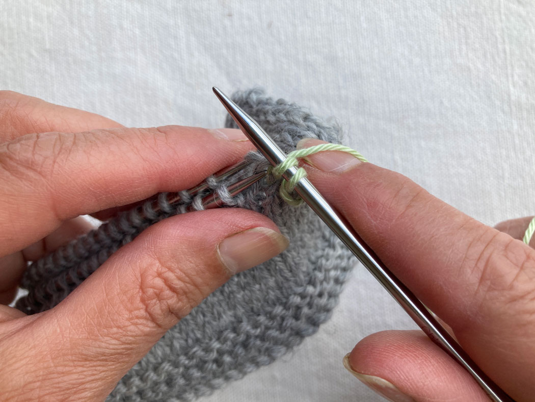 Modified 3 needle cast off - The Knitting Shed